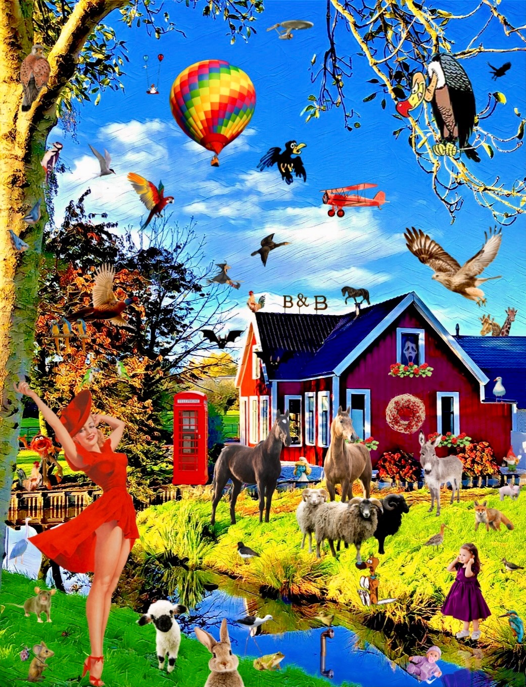 Solve Belachelijk grote puzzel 🐣 jigsaw puzzle online with 396 pieces