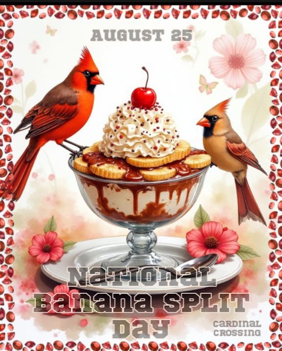 Solve Banana Split Day Aug. 25 jigsaw puzzle online with 63 pieces