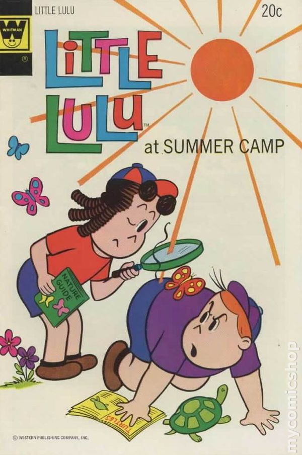 Solve Little Lulu At Summer Camp jigsaw puzzle online with 150 pieces