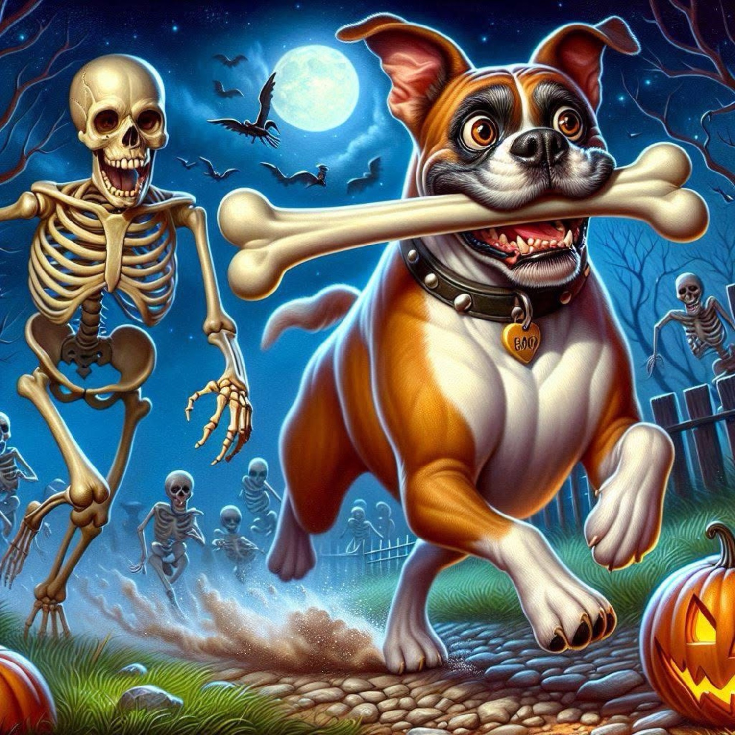Solve Give Me Back My Bone jigsaw puzzle online with 169 pieces