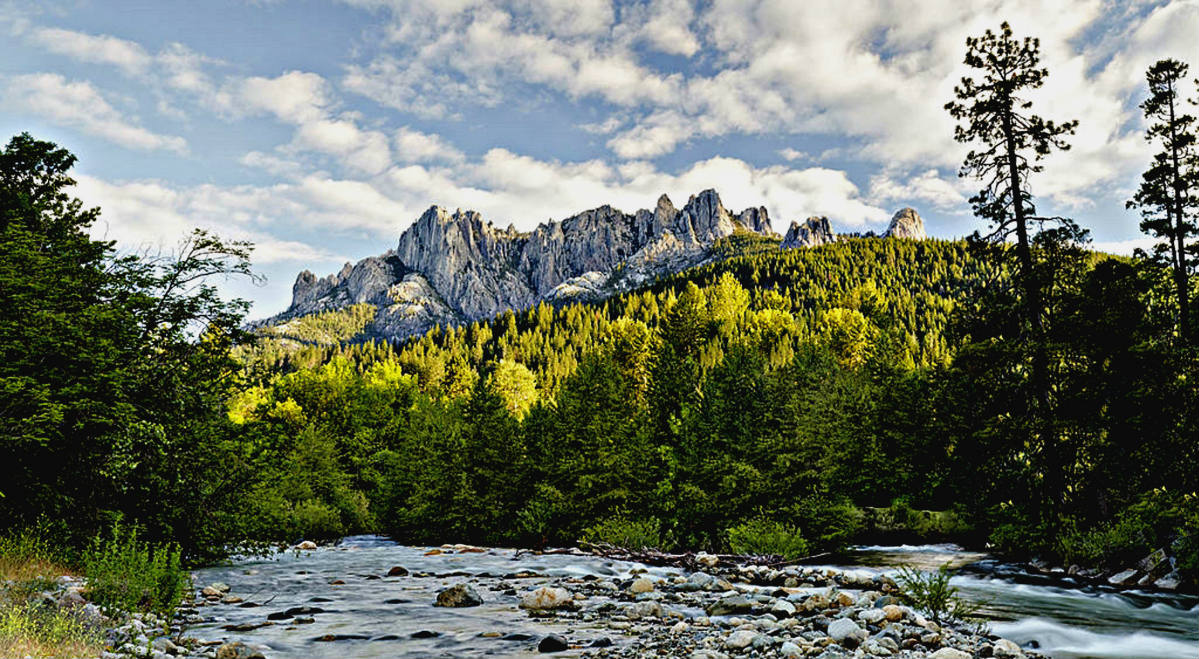 Solve Shasta Trinity National Park - hiking trails jigsaw puzzle online ...