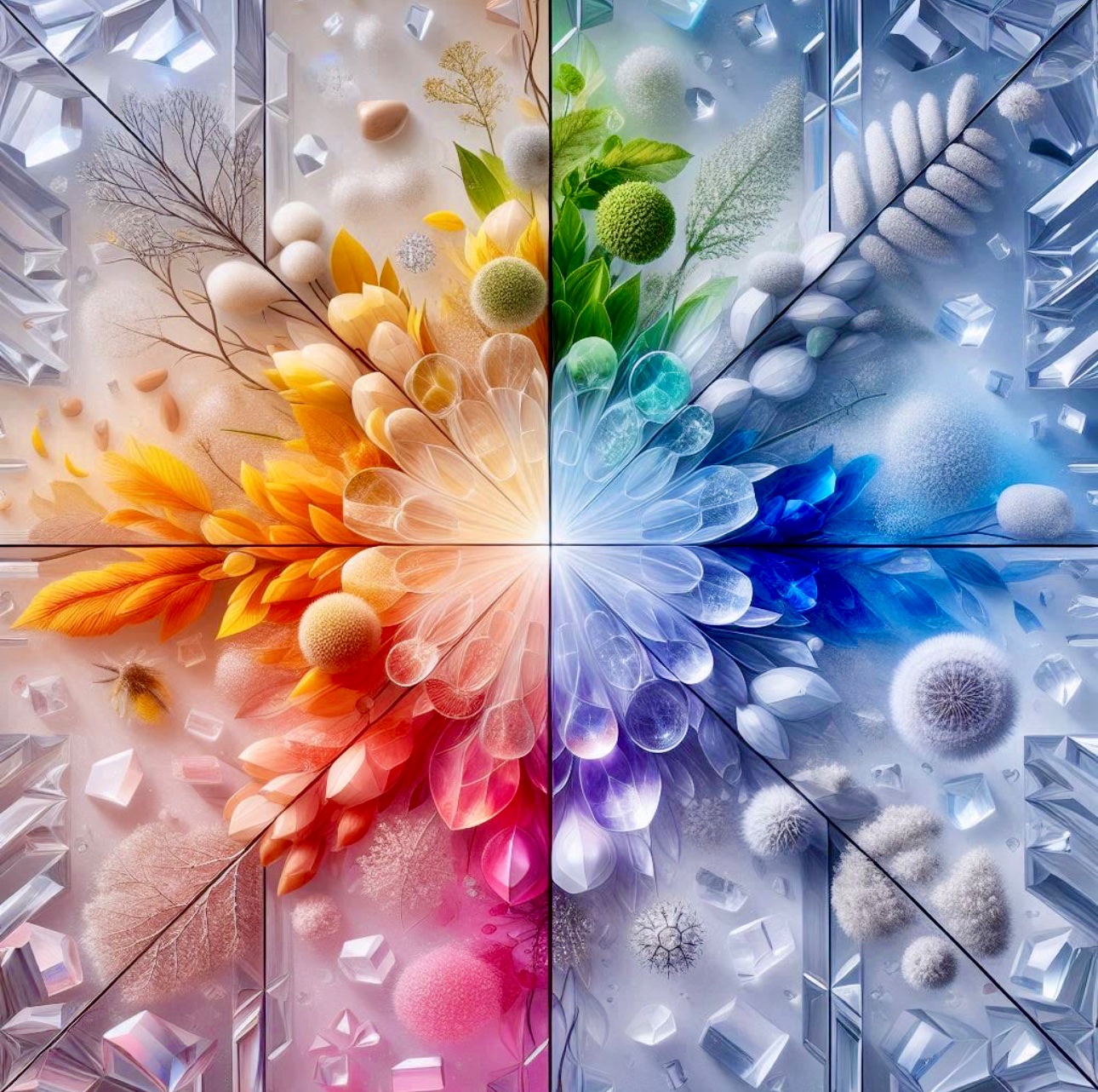 Solve Reflections Meet jigsaw puzzle online with 81 pieces