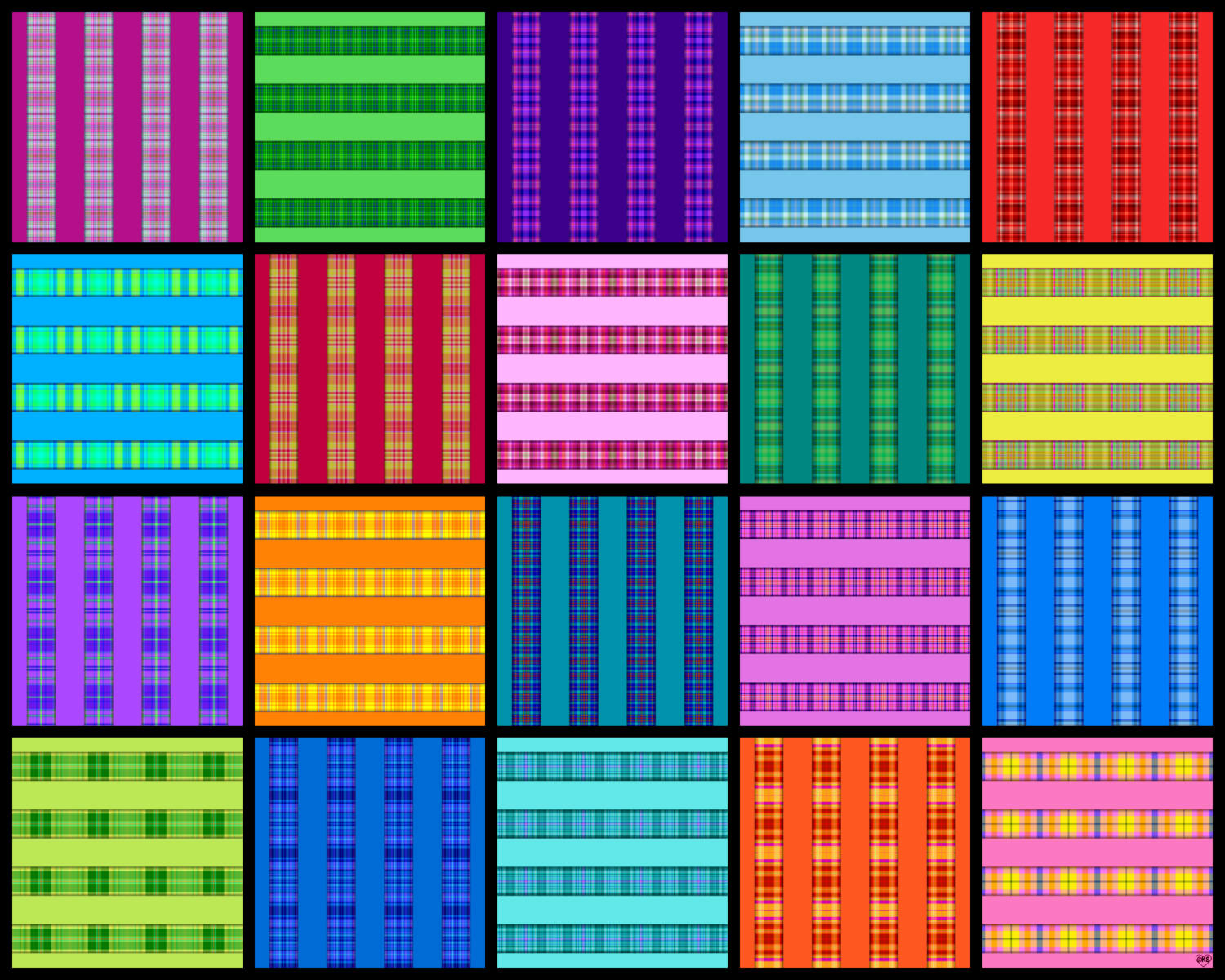 Solve Checkerboard Plaids N Stripes!! ~ XL jigsaw puzzle online with ...