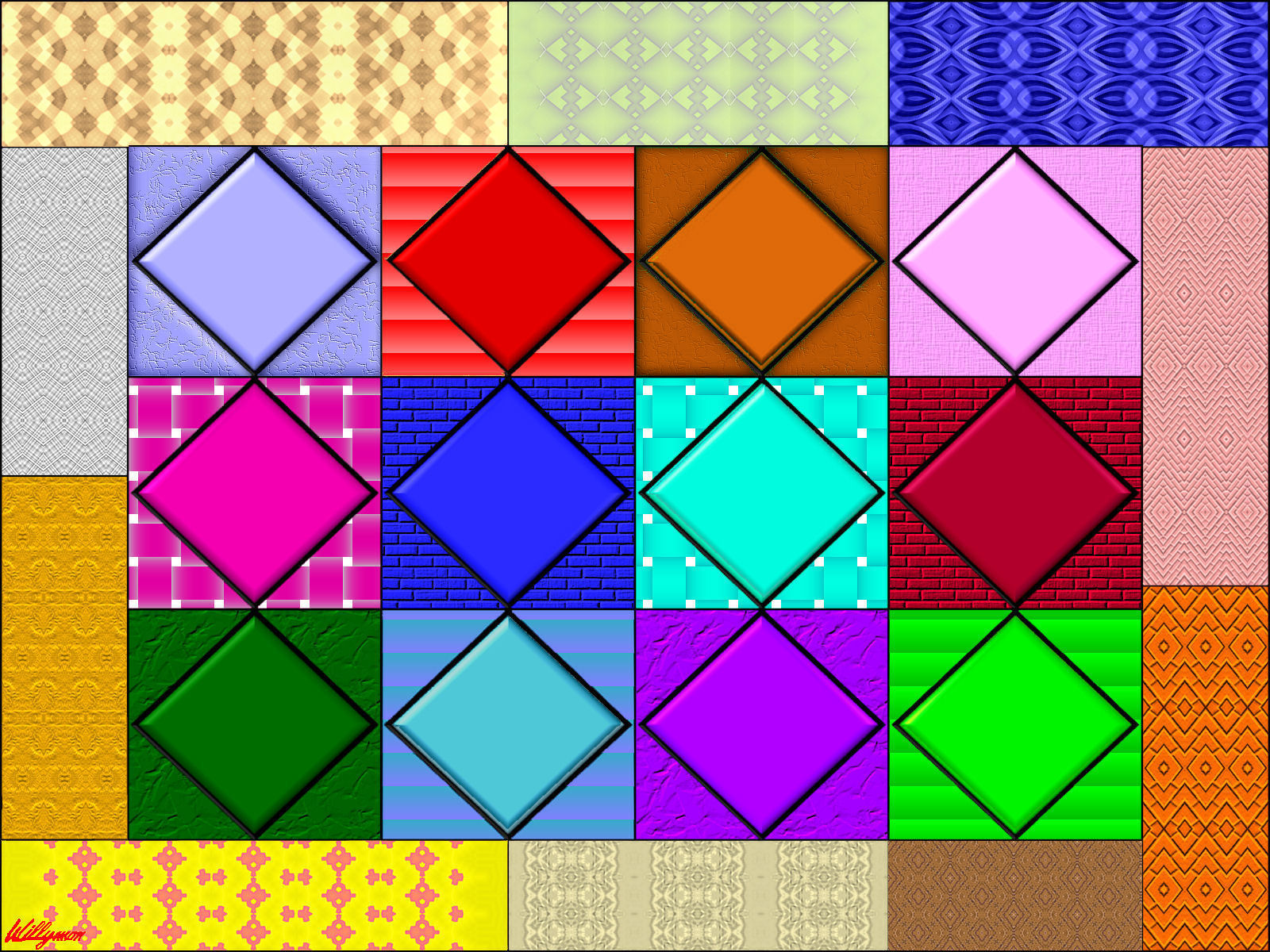 Solve *patterns & textures jigsaw puzzle online with 540 pieces