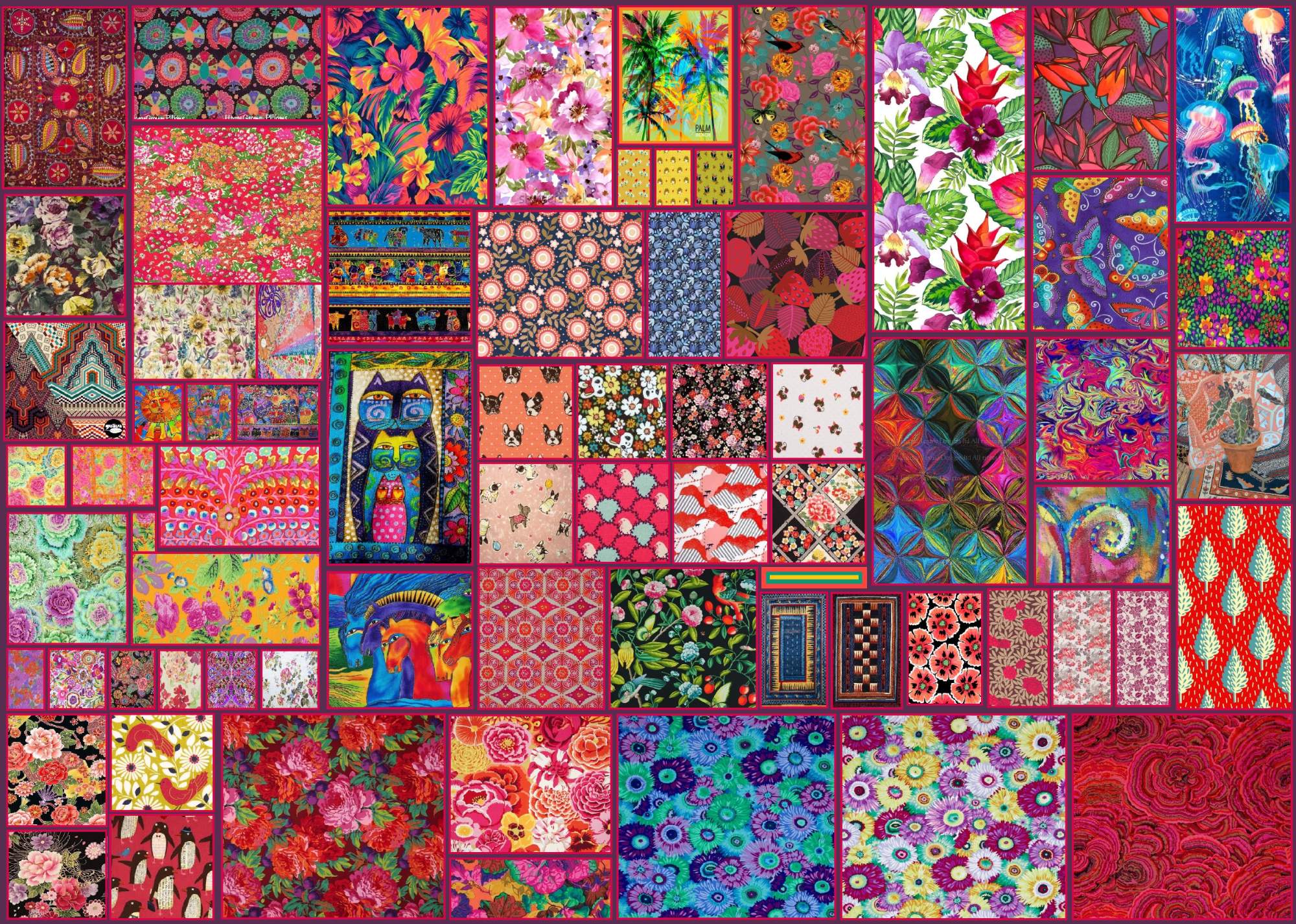 Solve Multicolour Mashup jigsaw puzzle online with 513 pieces