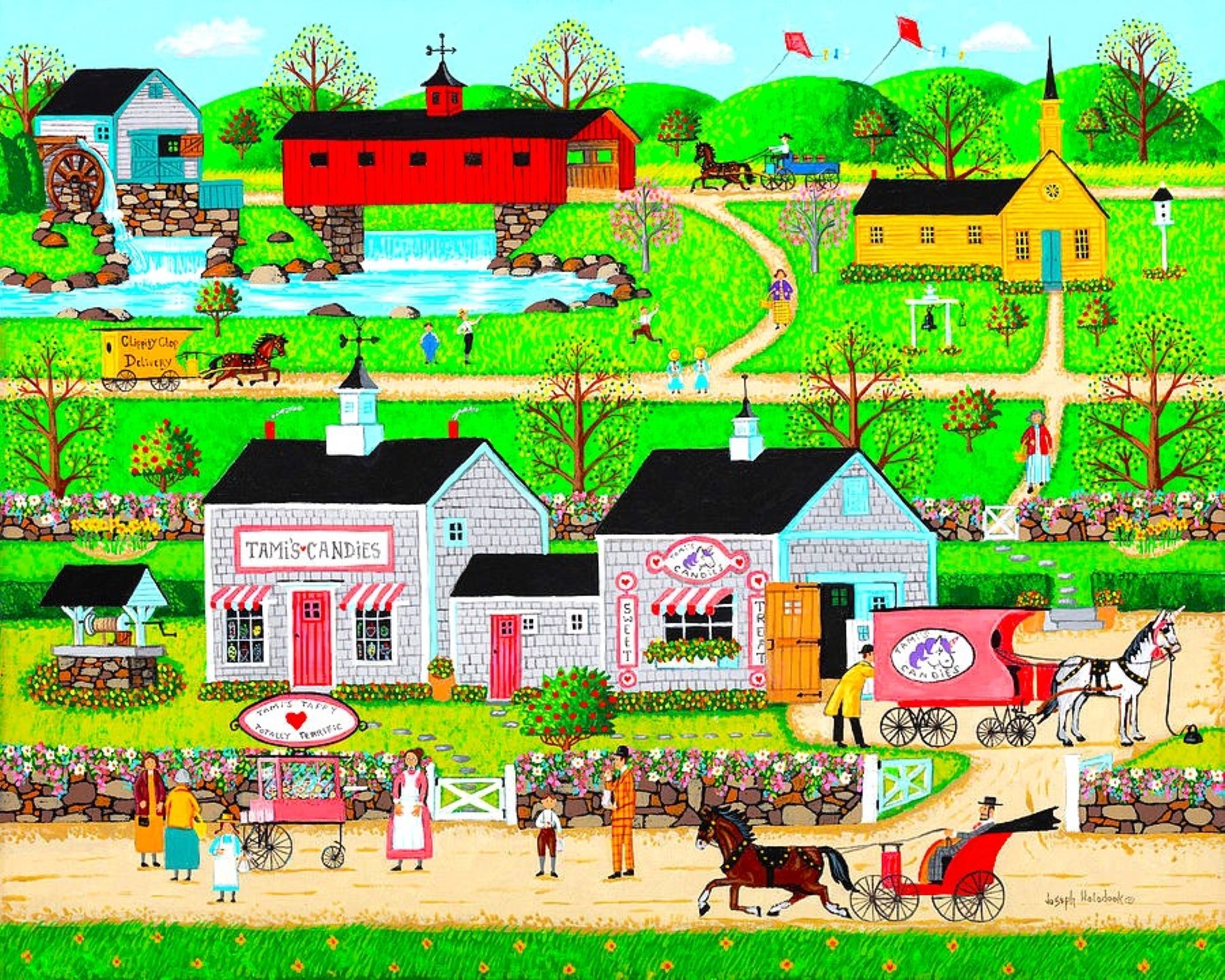Solve Tami's Candies jigsaw puzzle online with 130 pieces