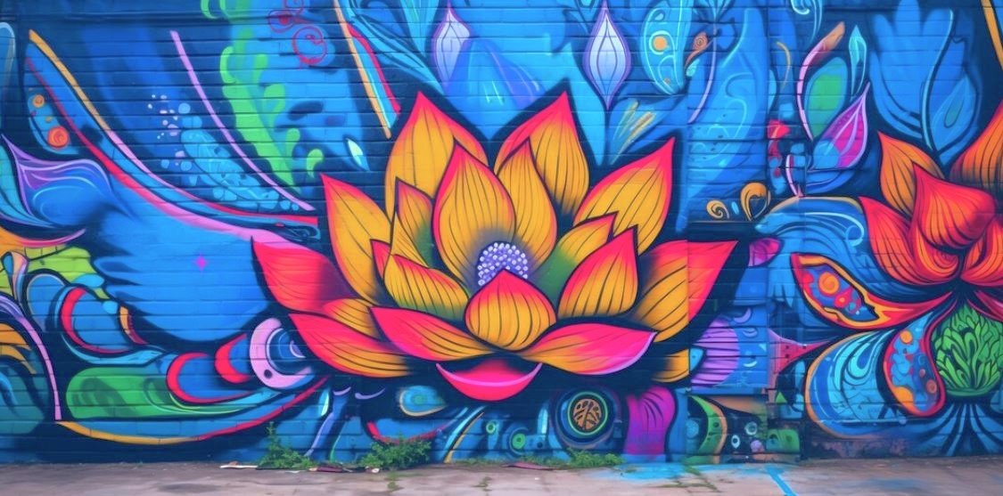 Solve "Graffiti Artistry" jigsaw puzzle online with 55 pieces