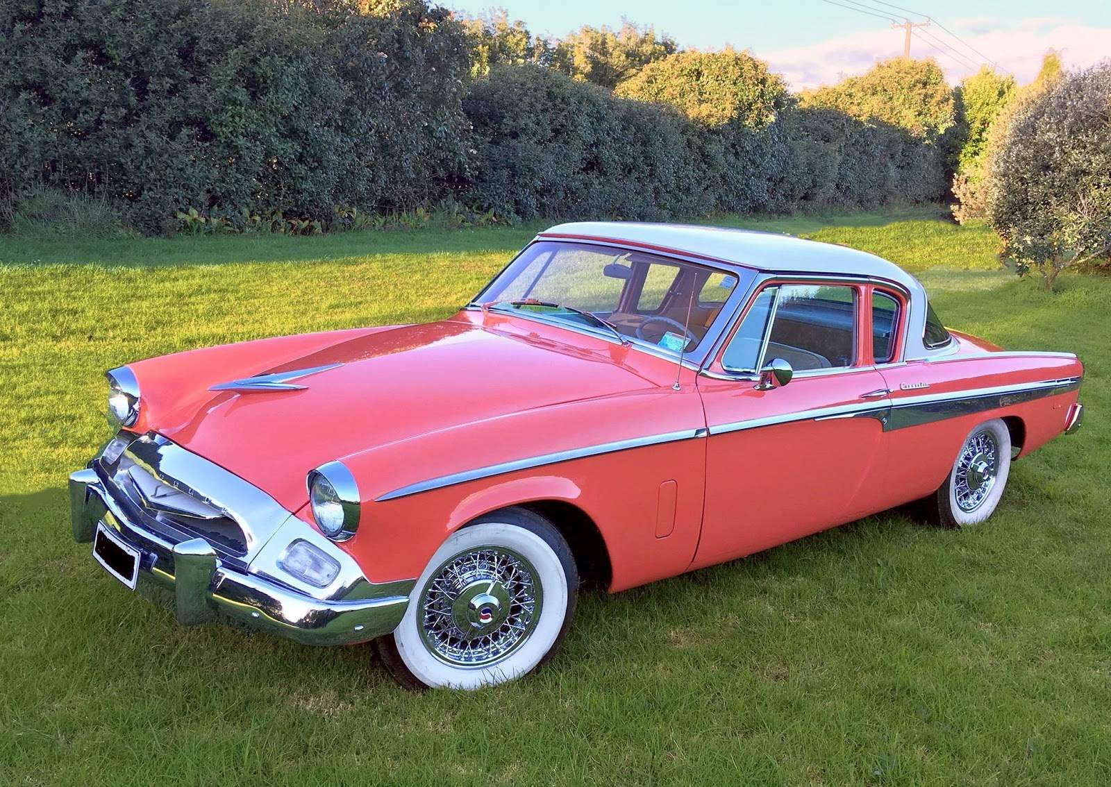 Solve 1955 Studebaker Commander jigsaw puzzle online with 165 pieces