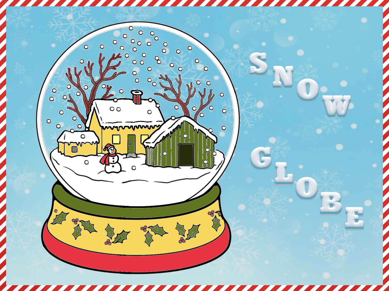 Solve Snow Globe jigsaw puzzle online with 475 pieces
