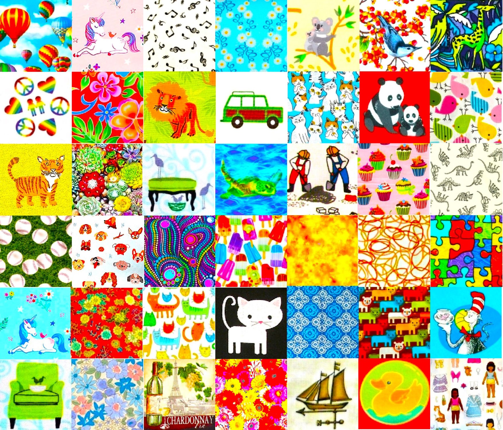 Solve PATCHWORK ROBERT KAUFMAN 4 jigsaw puzzle online with 255 pieces