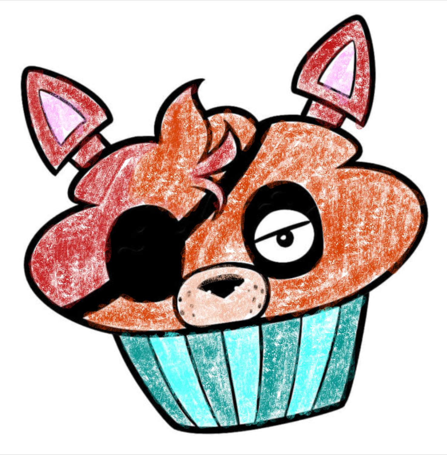 Solve Foxy Cupcake jigsaw puzzle online with 484 pieces