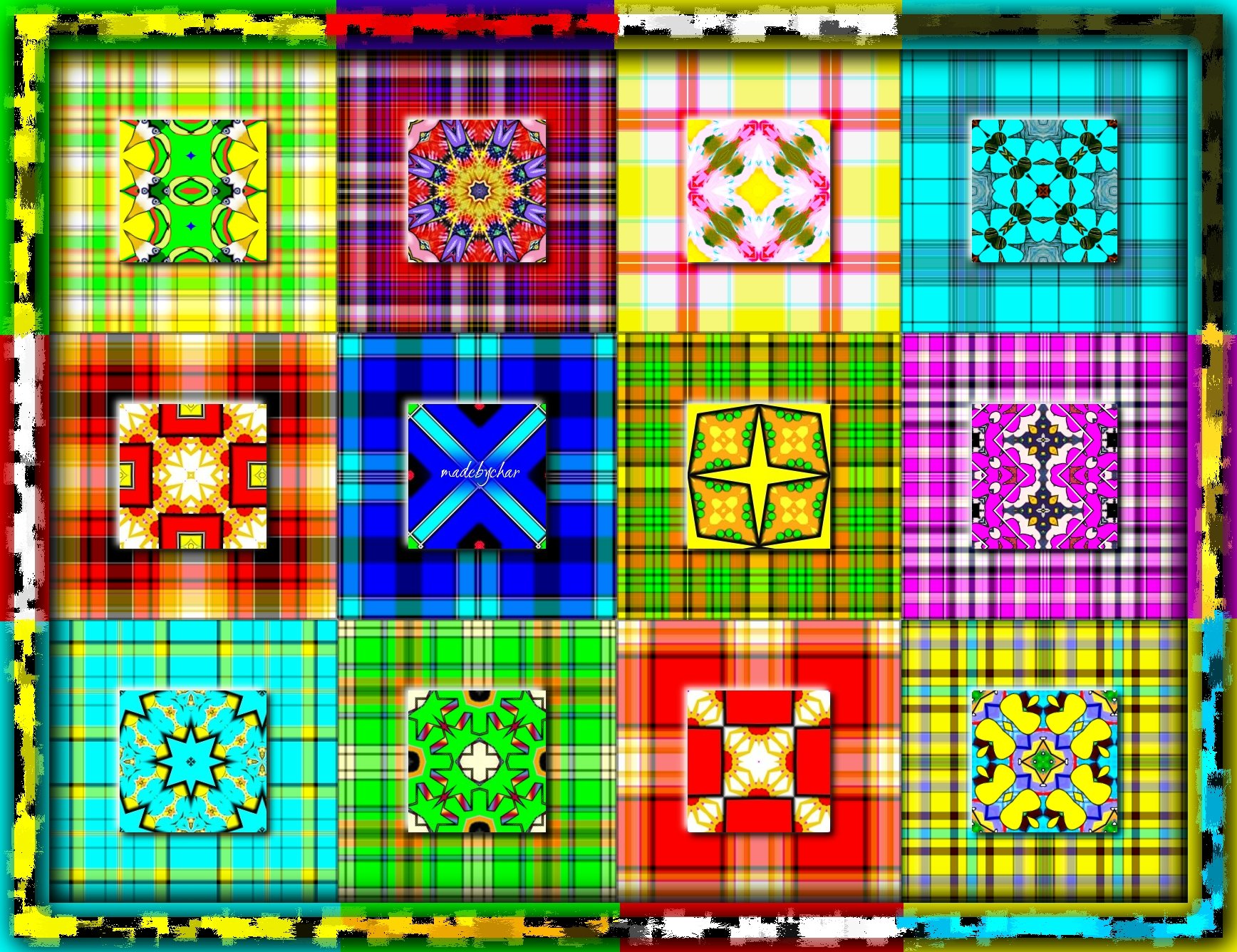 Solve Make mine plaid... jigsaw puzzle online with 594 pieces