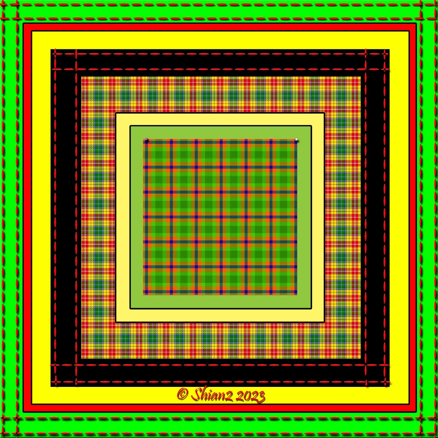 Solve Stitched Patches jigsaw puzzle online with 225 pieces