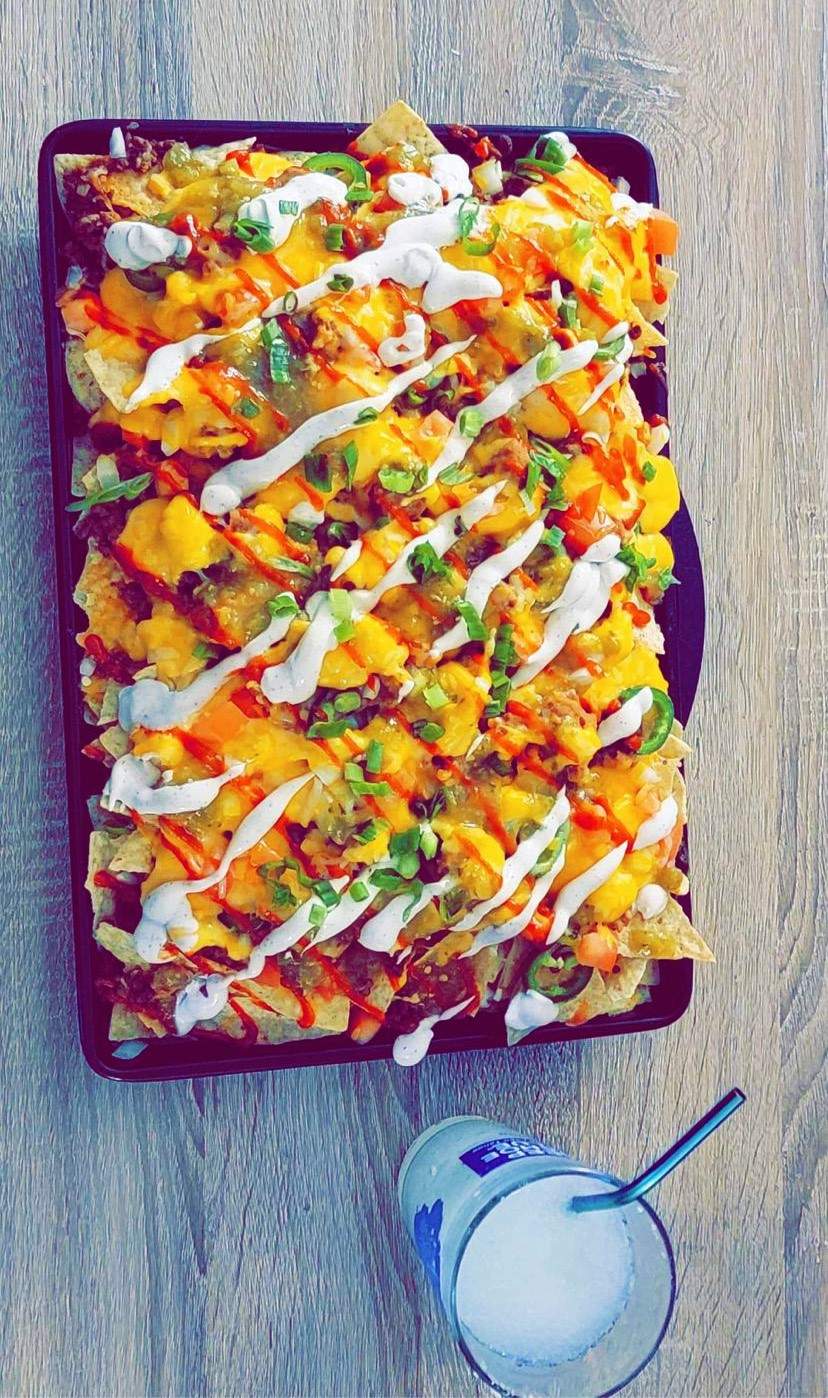 Solve Homemade Nachos and Margaritas at the end of a long week jigsaw ...