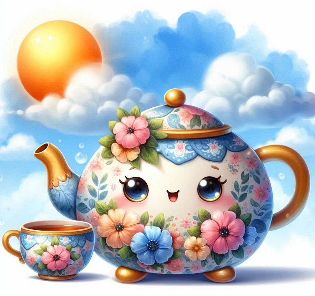 Solve I'm a little teapot (Short and Stout) jigsaw puzzle online with ...