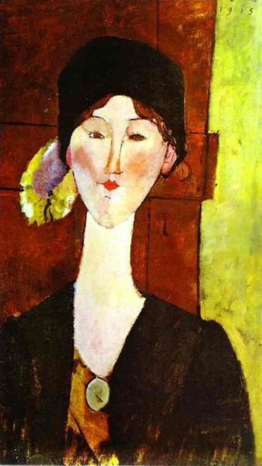 Solve Beatrice Hastings ~ Amedeo Modigliani jigsaw puzzle online with ...