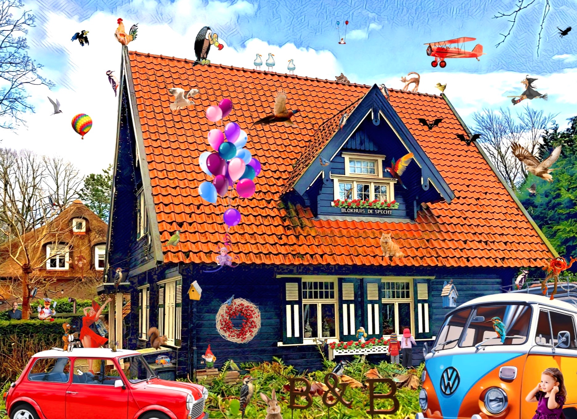 Solve Belachelijk grote puzzel 🐣 jigsaw puzzle online with 588 pieces