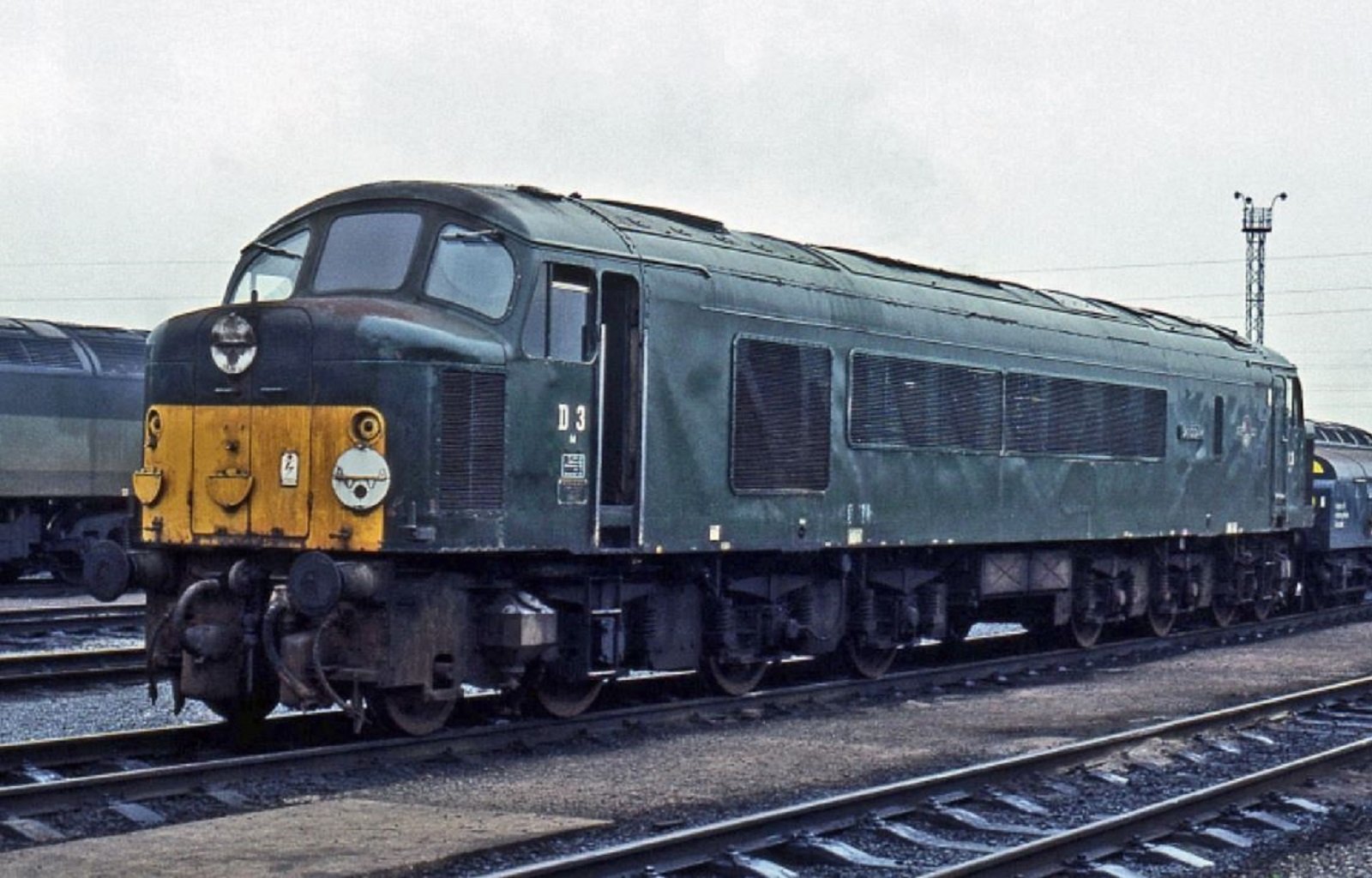 Solve BR Class 44 'Peak' D3 Skiddaw at Toton. jigsaw puzzle online with ...