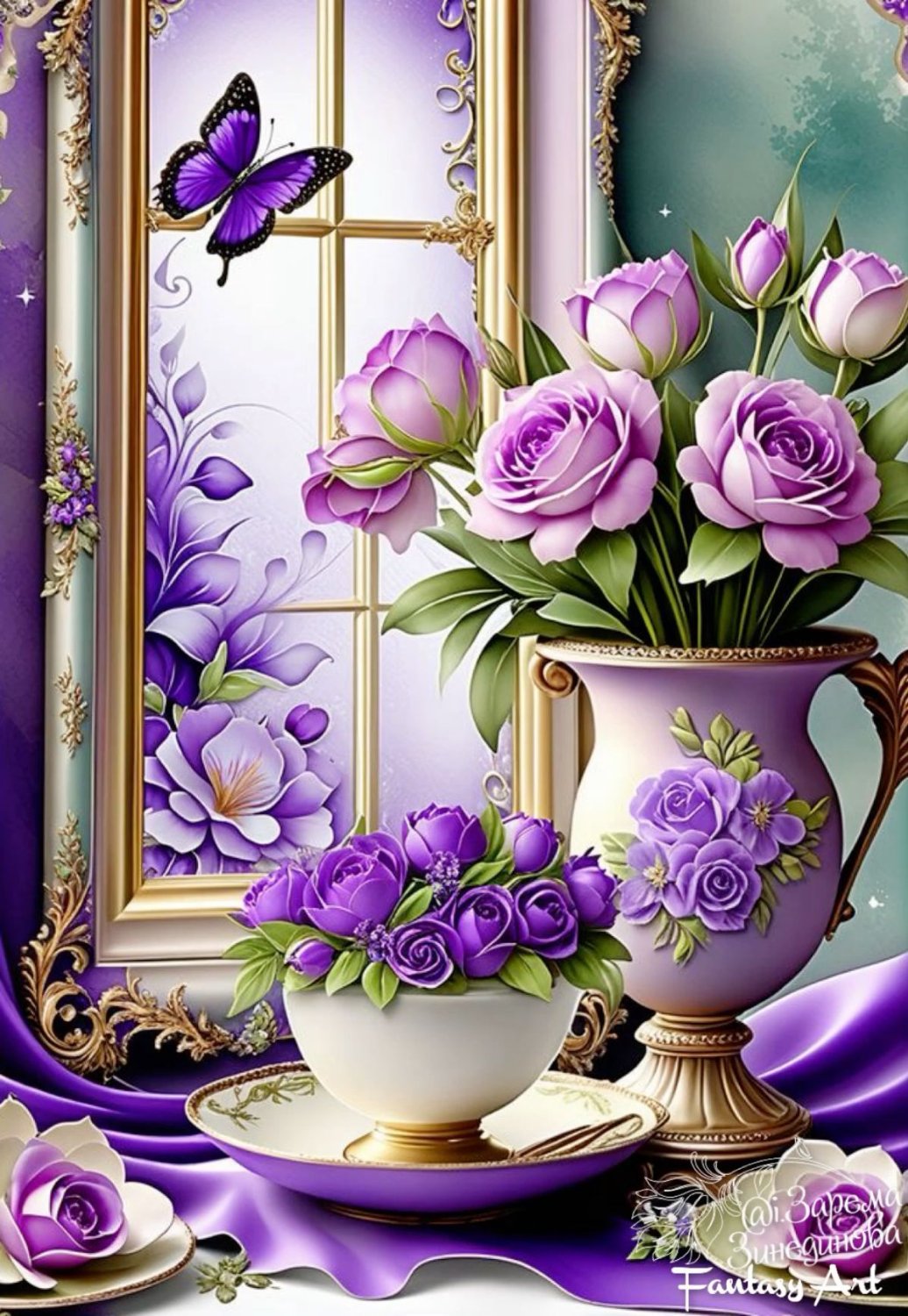 Solve Glorious Lilac jigsaw puzzle online with 117 pieces