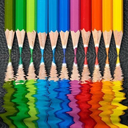 Solve Colorful Reflections .... jigsaw puzzle online with 25 pieces