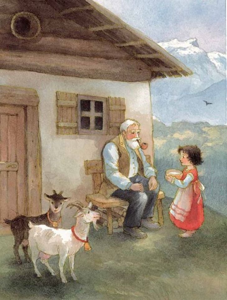 Solve Heidi jigsaw puzzle online with 154 pieces