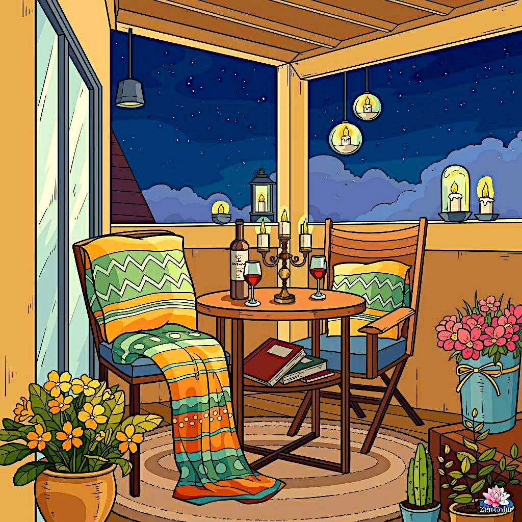 Solve 107 Zen Color jigsaw puzzle online with 64 pieces
