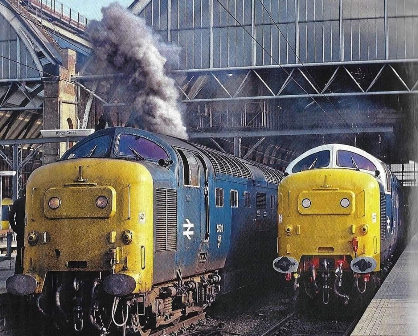 Solve A pair of BR Class 55 Deltics at Kings Cross. jigsaw puzzle ...
