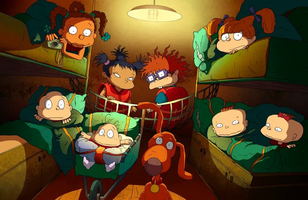 Solve RUGRATS jigsaw puzzle online with 204 pieces