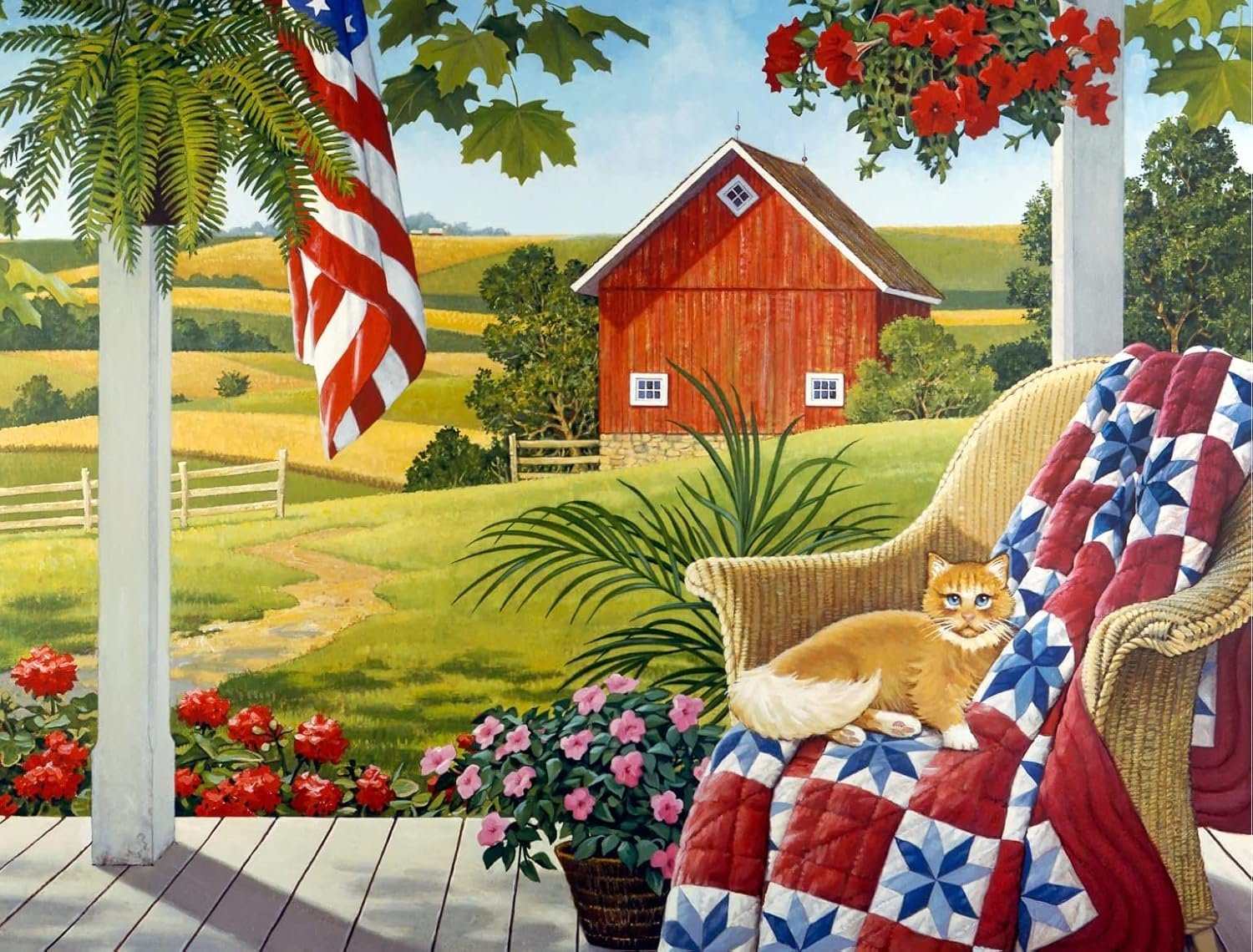 Solve Patchwork jigsaw puzzle online with 300 pieces