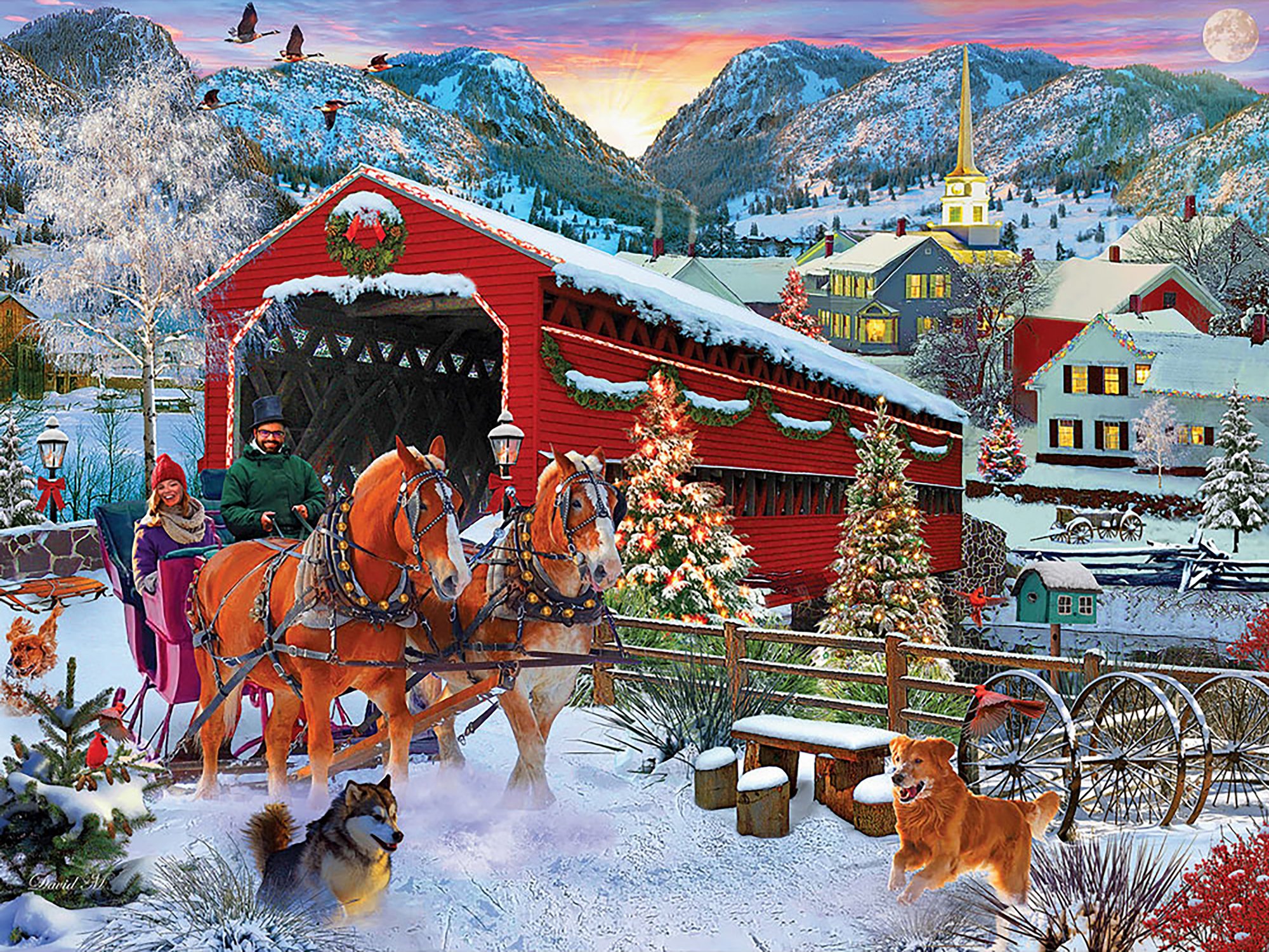 Solve Jingle All The Way jigsaw puzzle online with 352 pieces