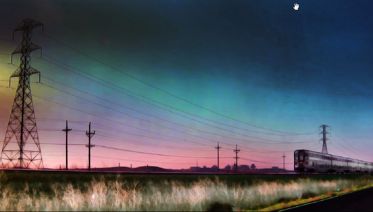 Jigsaw Puzzle | 144 pieces | Amtrak at Sunrise data | Jigidi