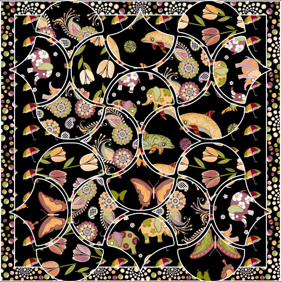 Solve Paisley 121 Mosaic Jigsaw Puzzle Online With 121 Pieces