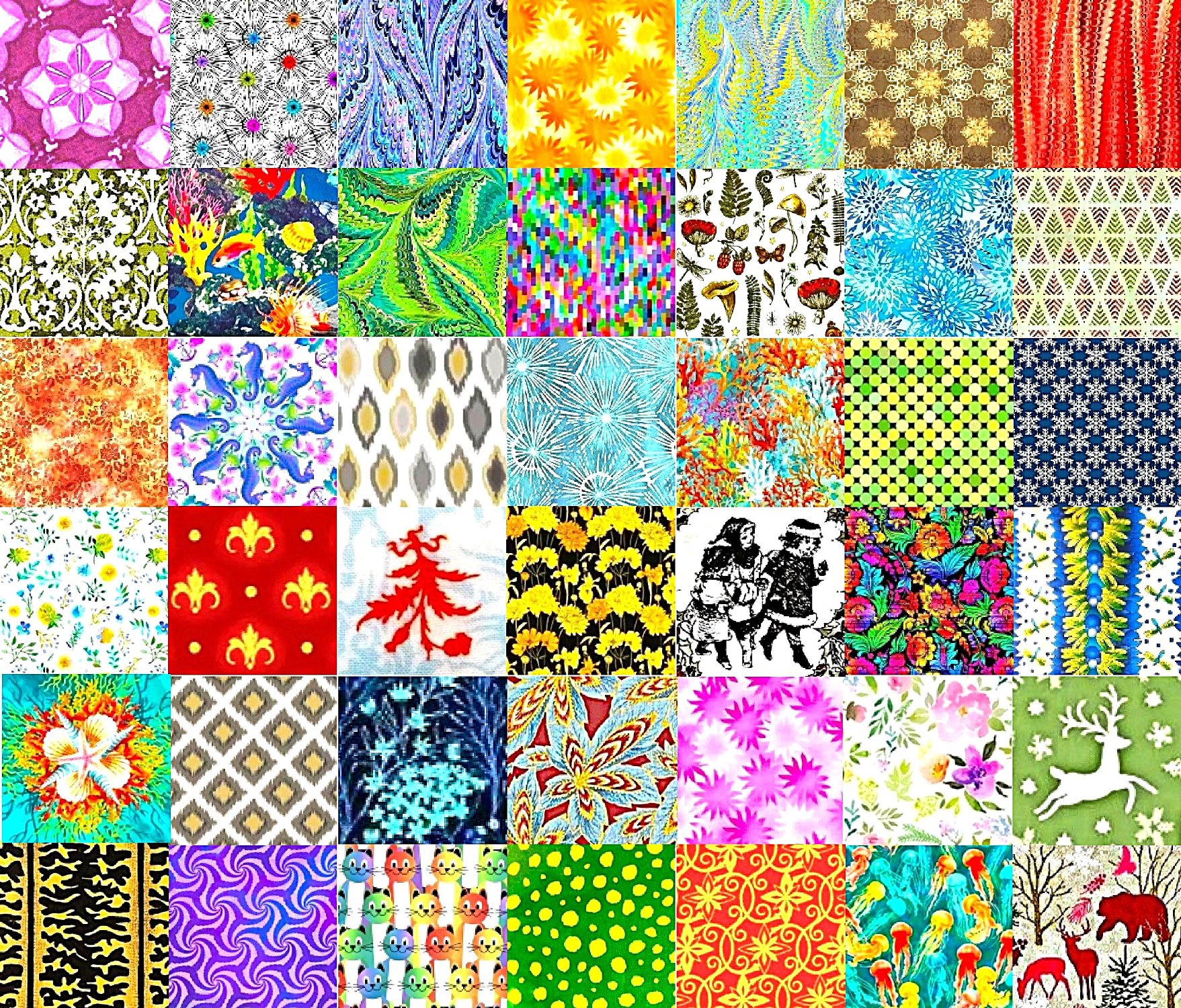 Jigsaw Puzzle | 378 pieces | PATCHWORK JASON YENTER 9 | Jigidi