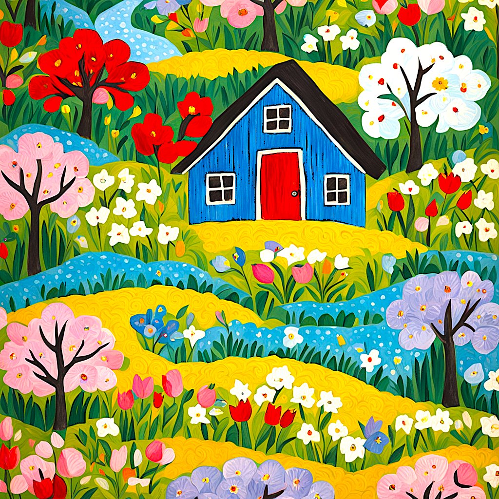 Solve Be It Ever So Humble jigsaw puzzle online with 100 pieces