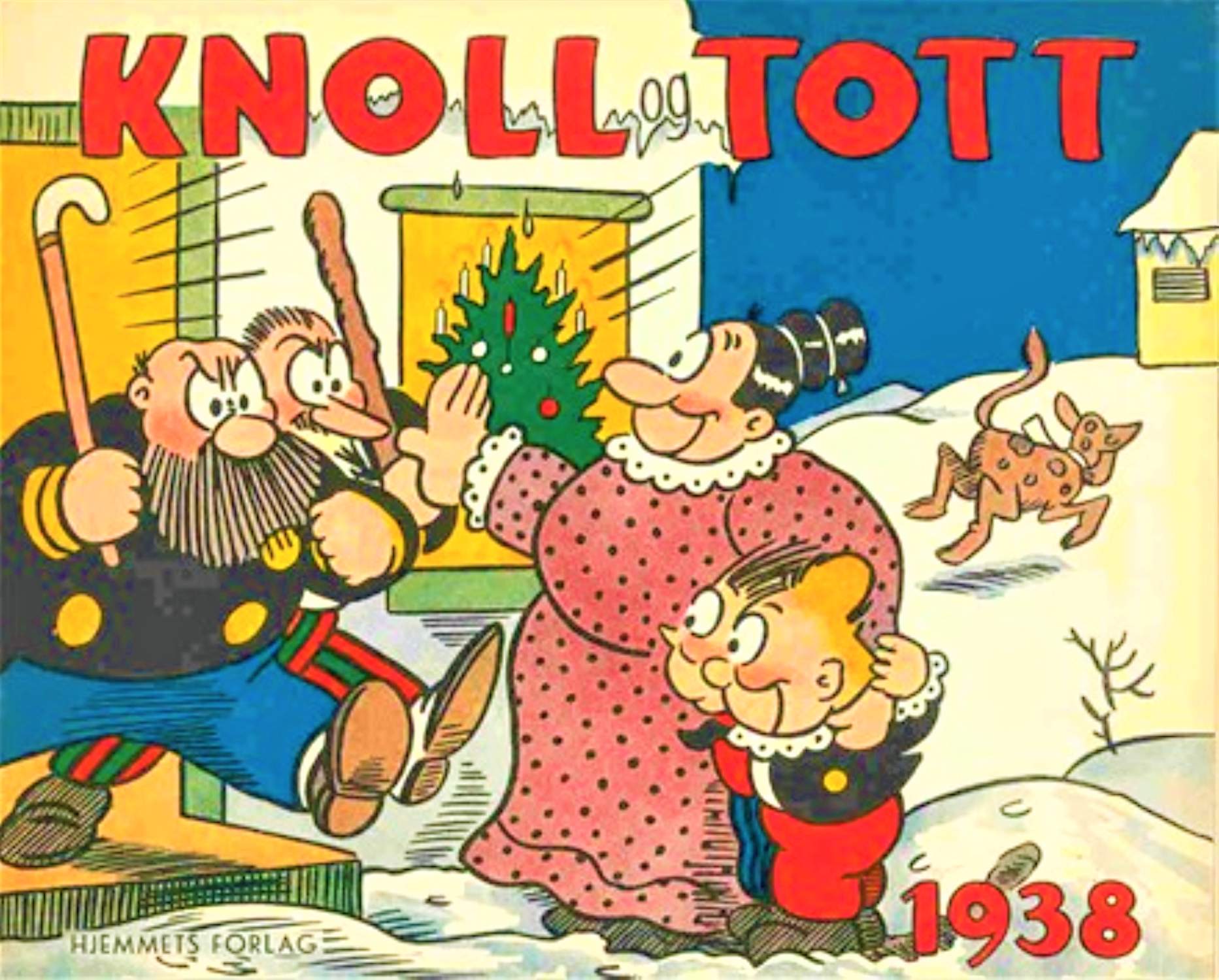 Jigsaw Puzzle | 598 pieces | Knoll og Tott 1938 (The Katzenjammer Kids ...