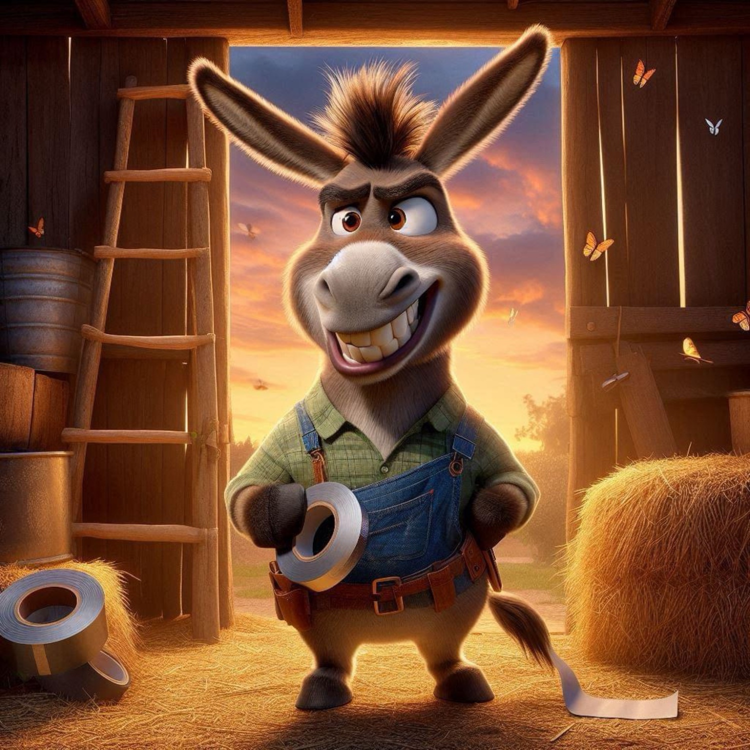 Solve Tape Will Fix Anything jigsaw puzzle online with 324 pieces