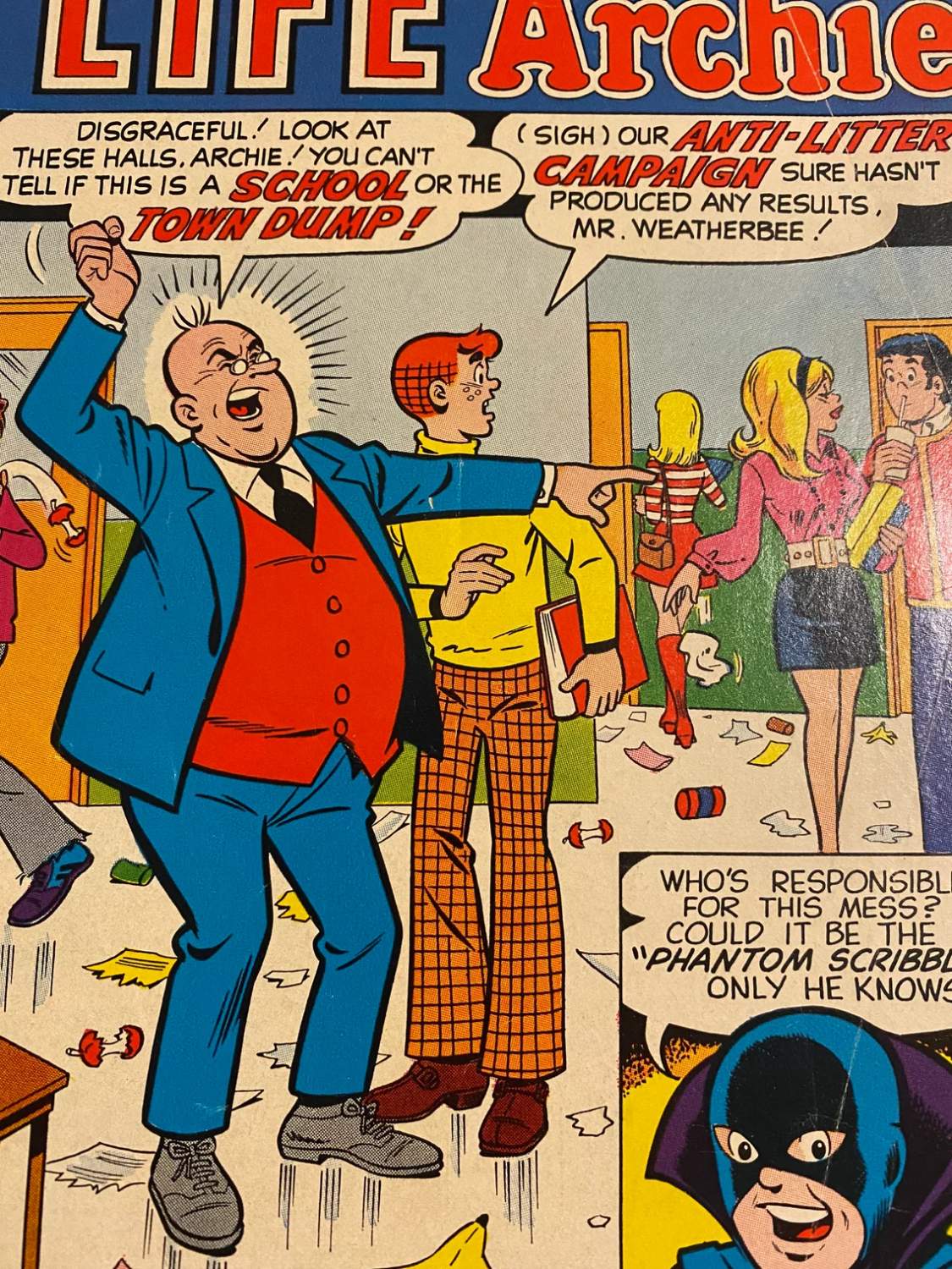 Solve Archie magazine cover 1972 jigsaw puzzle online with 396 pieces