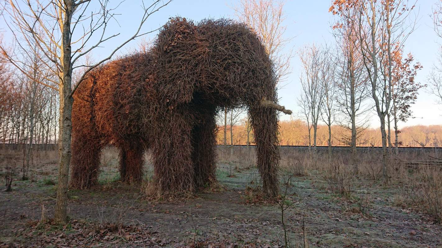 Solve An Elephant :-) jigsaw puzzle online with 28 pieces