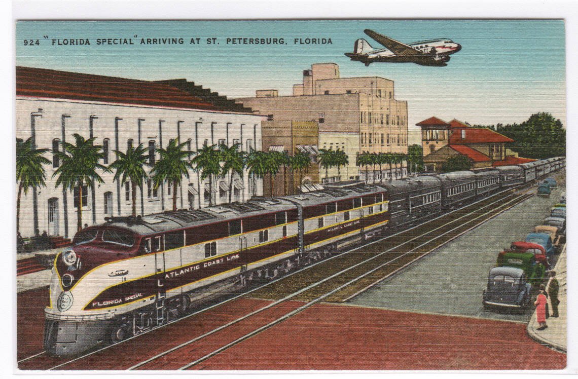 Solve NY-Florida Streamliner jigsaw puzzle online with 54 pieces