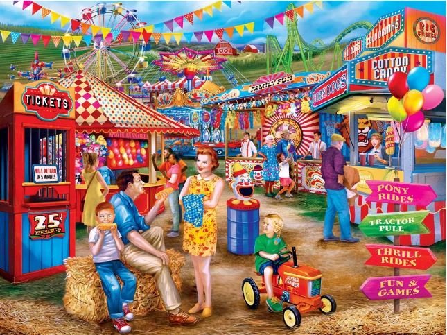 Solve Carnival jigsaw puzzle online with 80 pieces