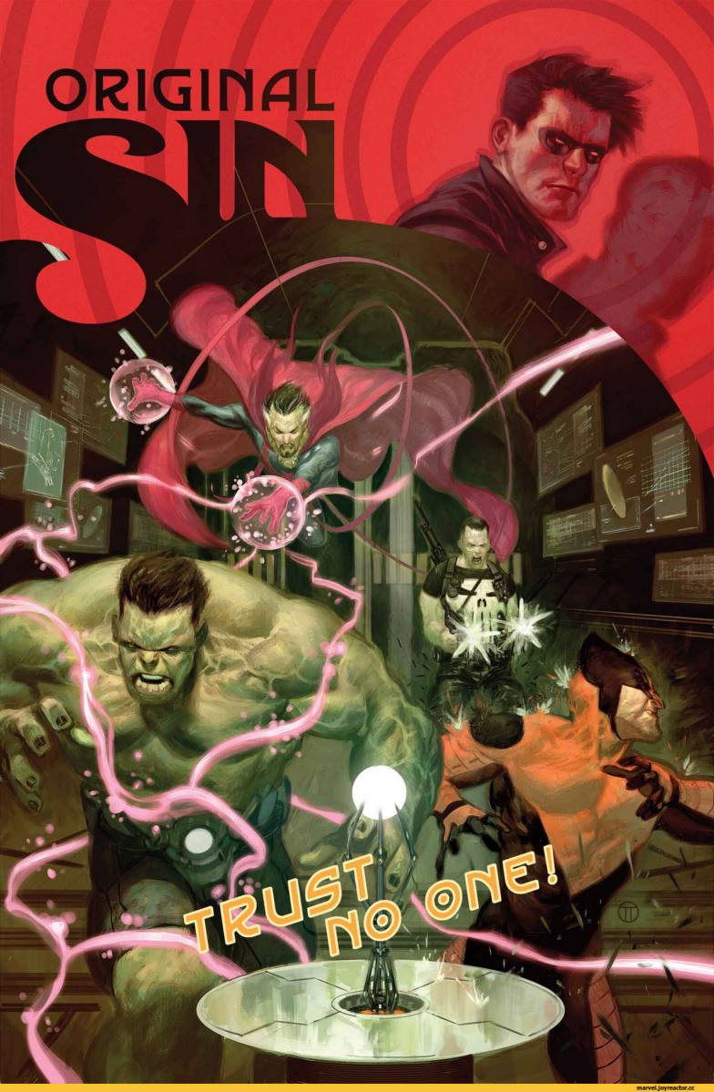 Solve Cover art from the "Original Sin" Marvel series jigsaw puzzle ...