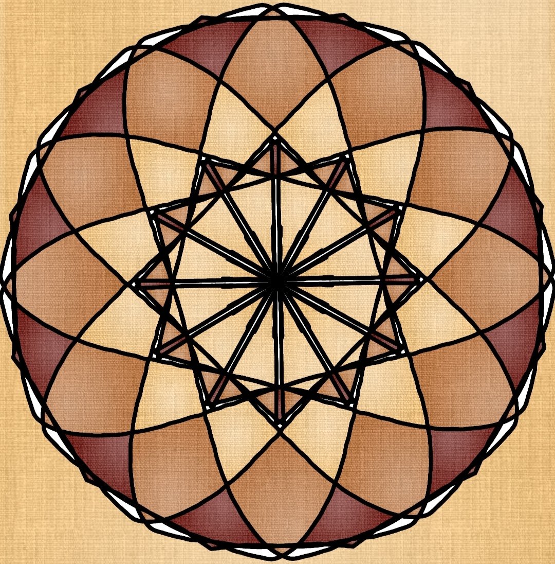Solve Mandala 68 jigsaw puzzle online with 64 pieces