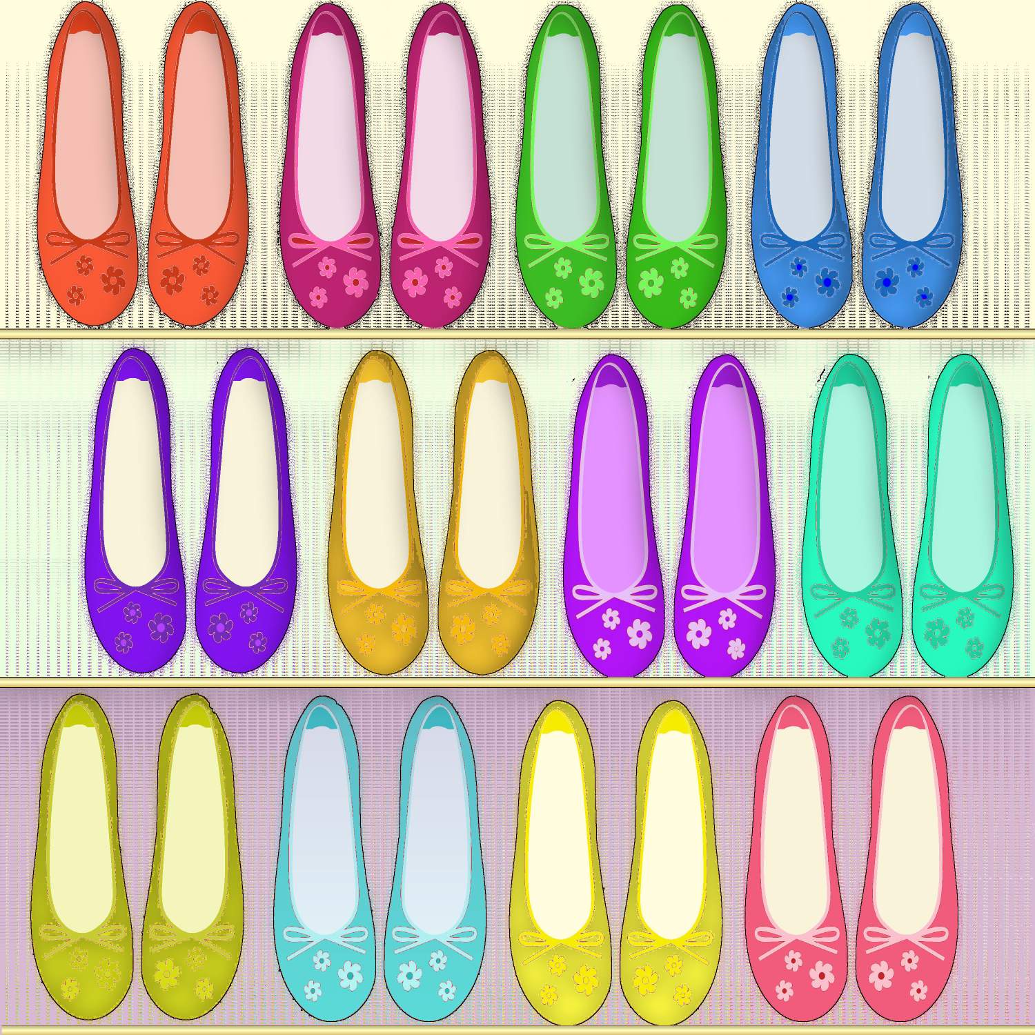 Solve WHAT SLIPPERS TO WEAR TODAY jigsaw puzzle online with 225 pieces
