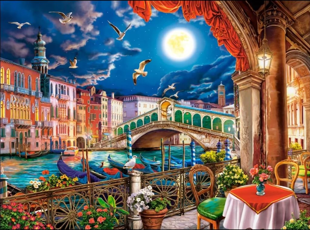 Solve 10a Venice jigsaw puzzle online with 108 pieces