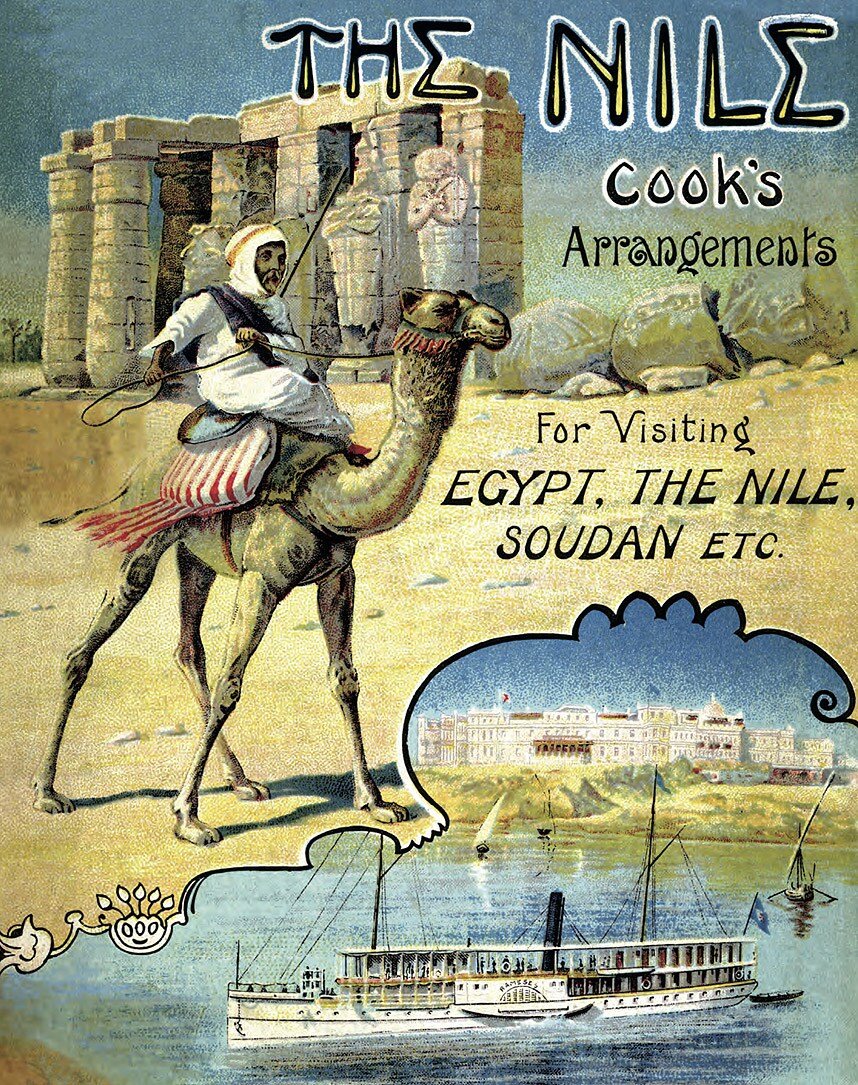 Solve This image shows the cover of Thomas Cook and Sons "Egypt & the ...