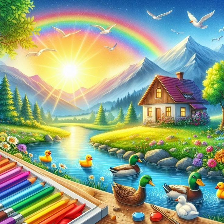 Jigsaw Puzzle | 64 pieces | Paint a Story | Jigidi