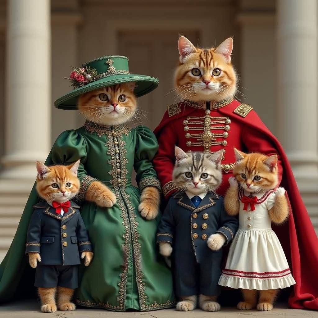 Solve The Royal Family jigsaw puzzle online with 144 pieces