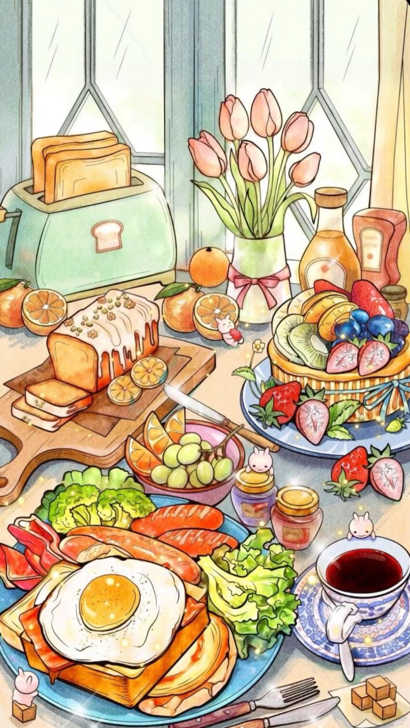 Solve breakfast 1 jigsaw puzzle online with 336 pieces