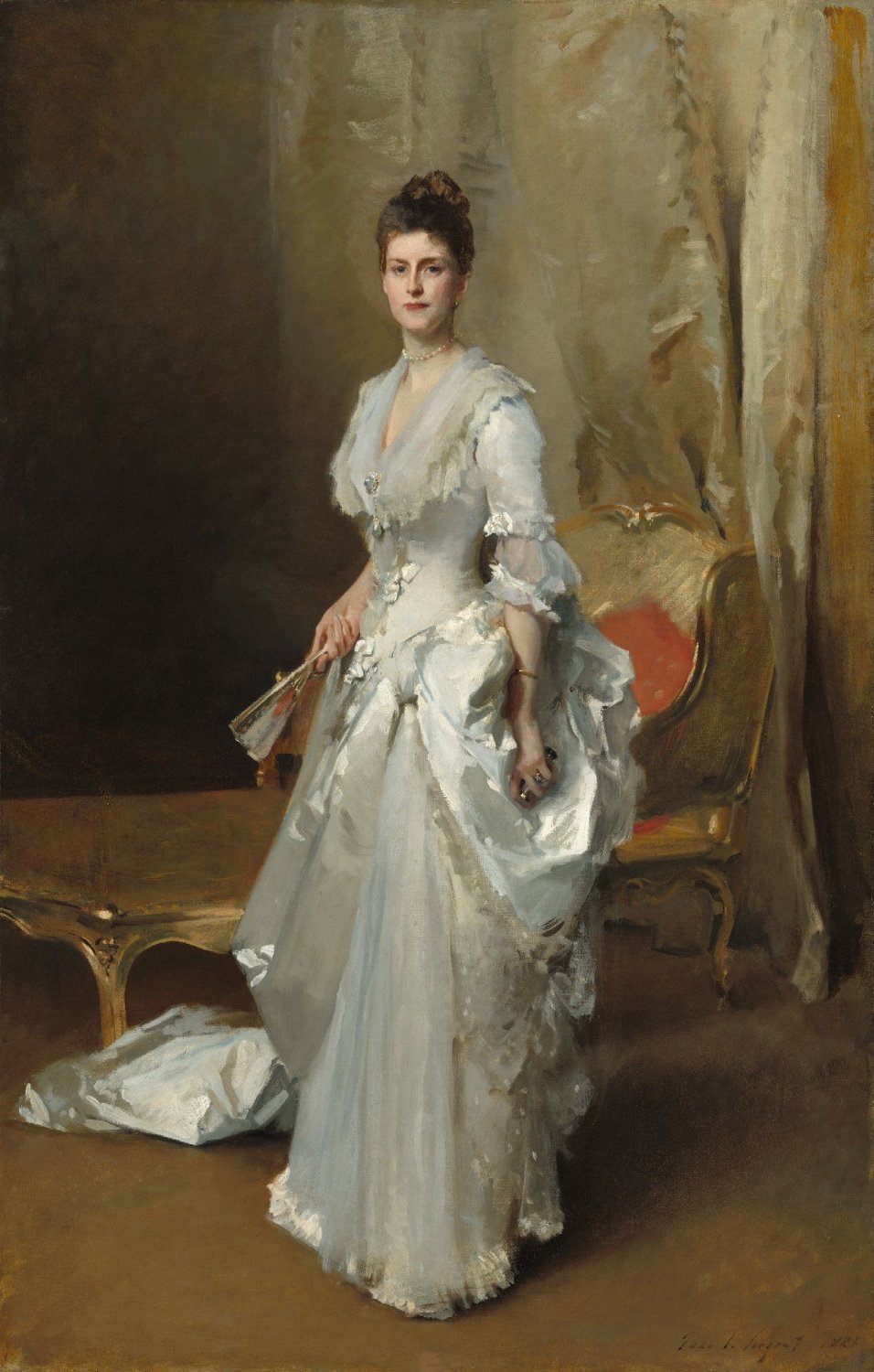 Solve John Singer Sargent - Margaret Stuyvesant Rutherfurd White (Mrs ...