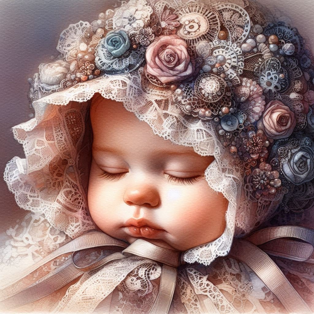 Solve Sleeping Precious jigsaw puzzle online with 144 pieces